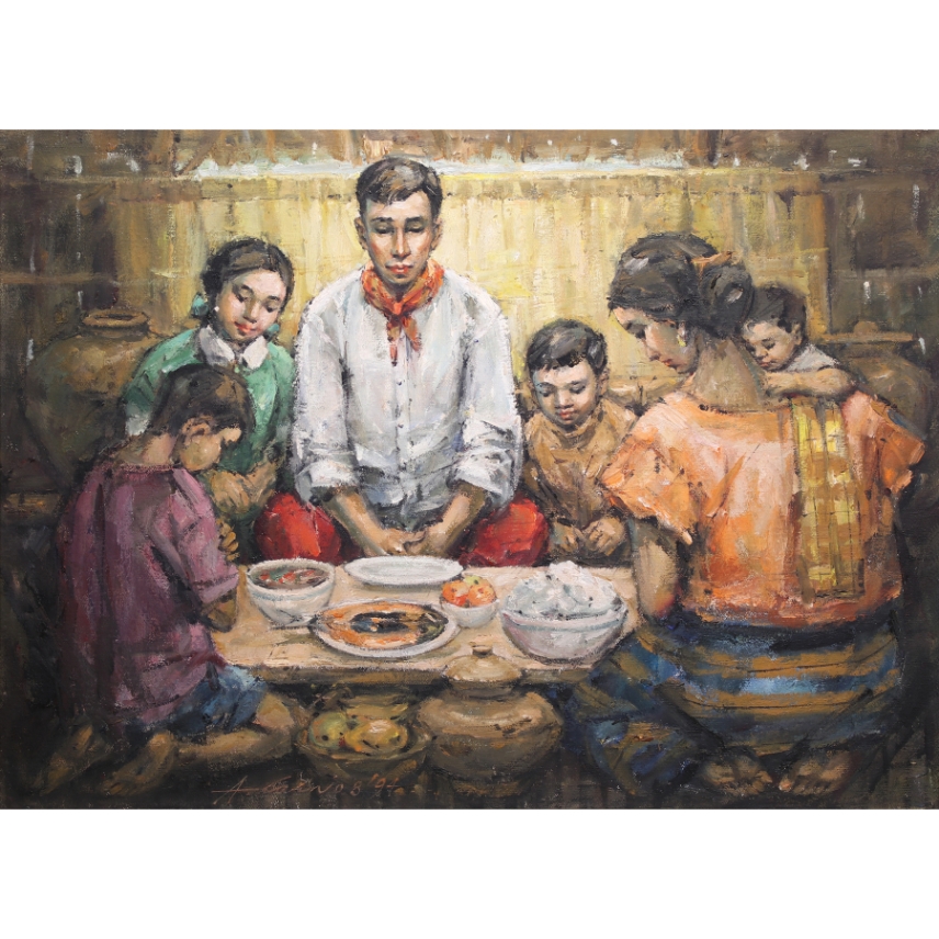 Angel Cacnio | Hapag-Kainan (1994) | MutualArt