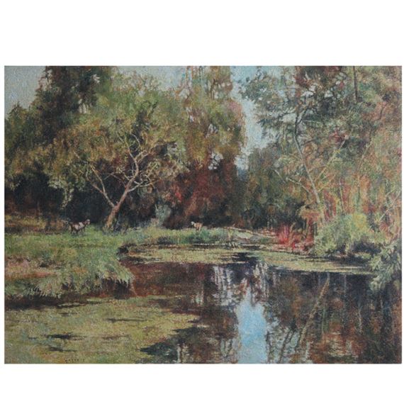 Jim Orencio | By the Pond (2017) | MutualArt