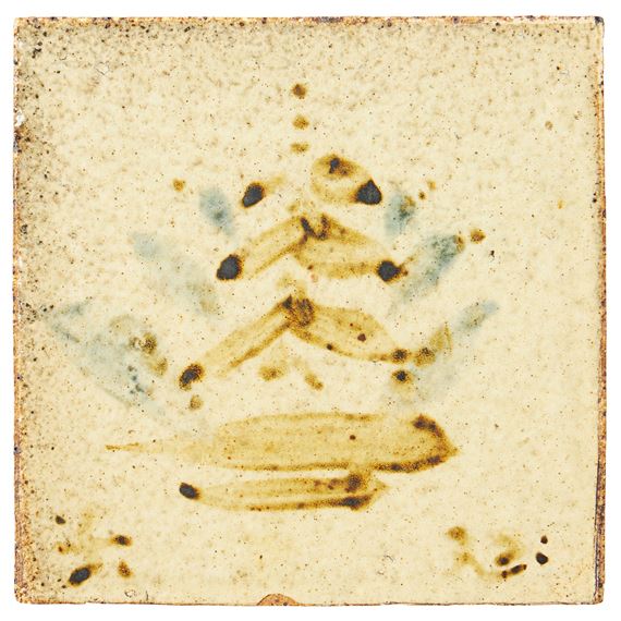 Bernard Howell Leach | Pagoda Tile | MutualArt