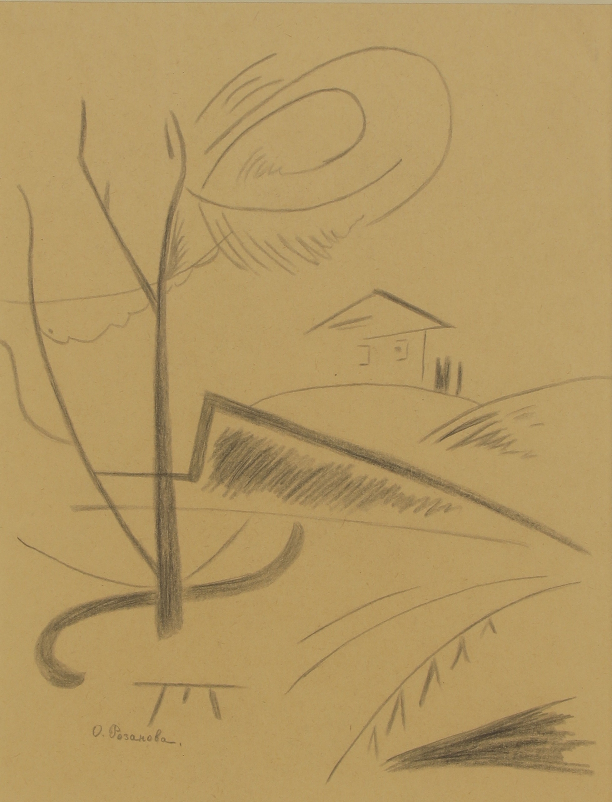 Olga Vladimirovna Rozanova | Abstract landscape | MutualArt