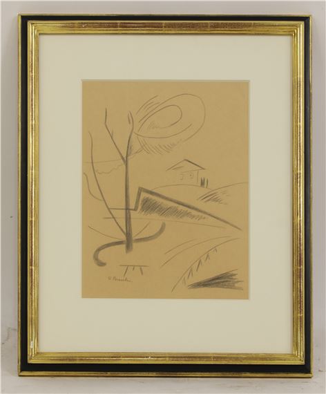 Olga Vladimirovna Rozanova | Abstract landscape | MutualArt