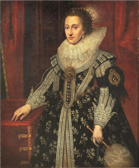 British School, 17th Century | PORTRAIT OF ELISABETH STUART | MutualArt