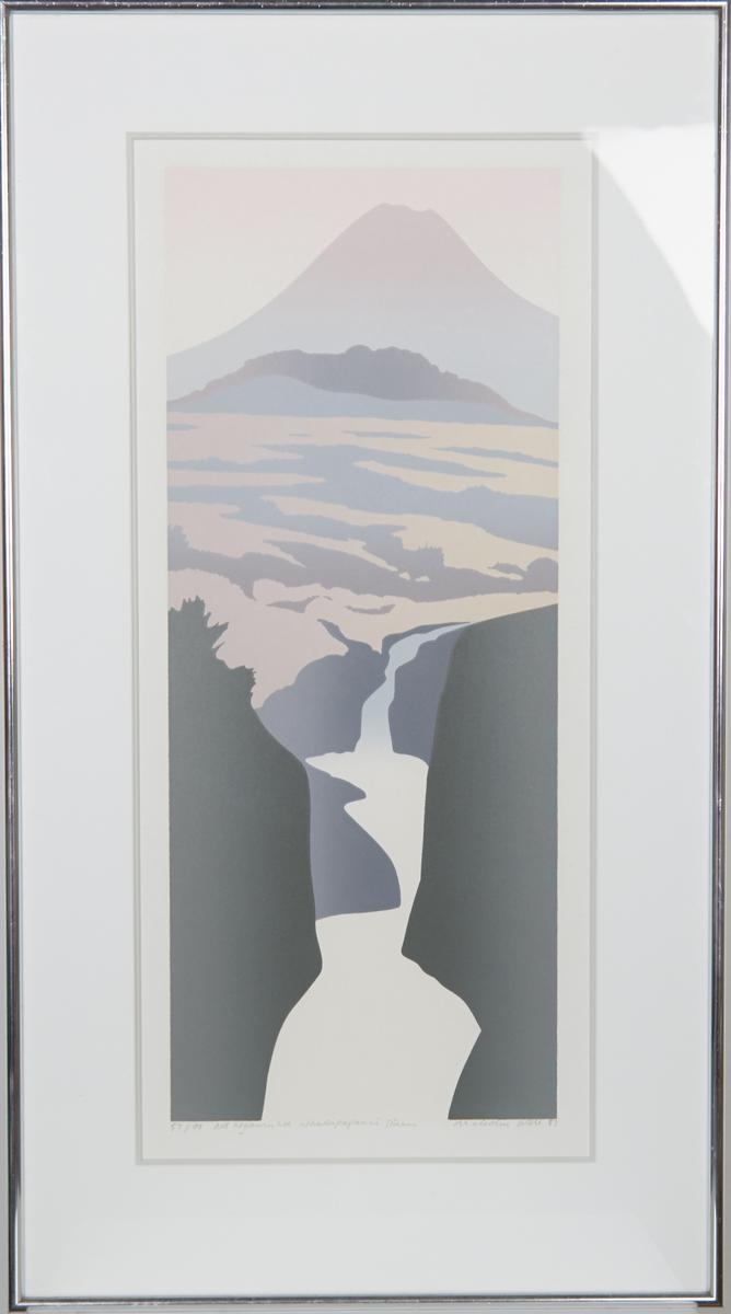 Malcolm Warr | Mt Ngaruhoe, Whakapapaniu (1987) | MutualArt