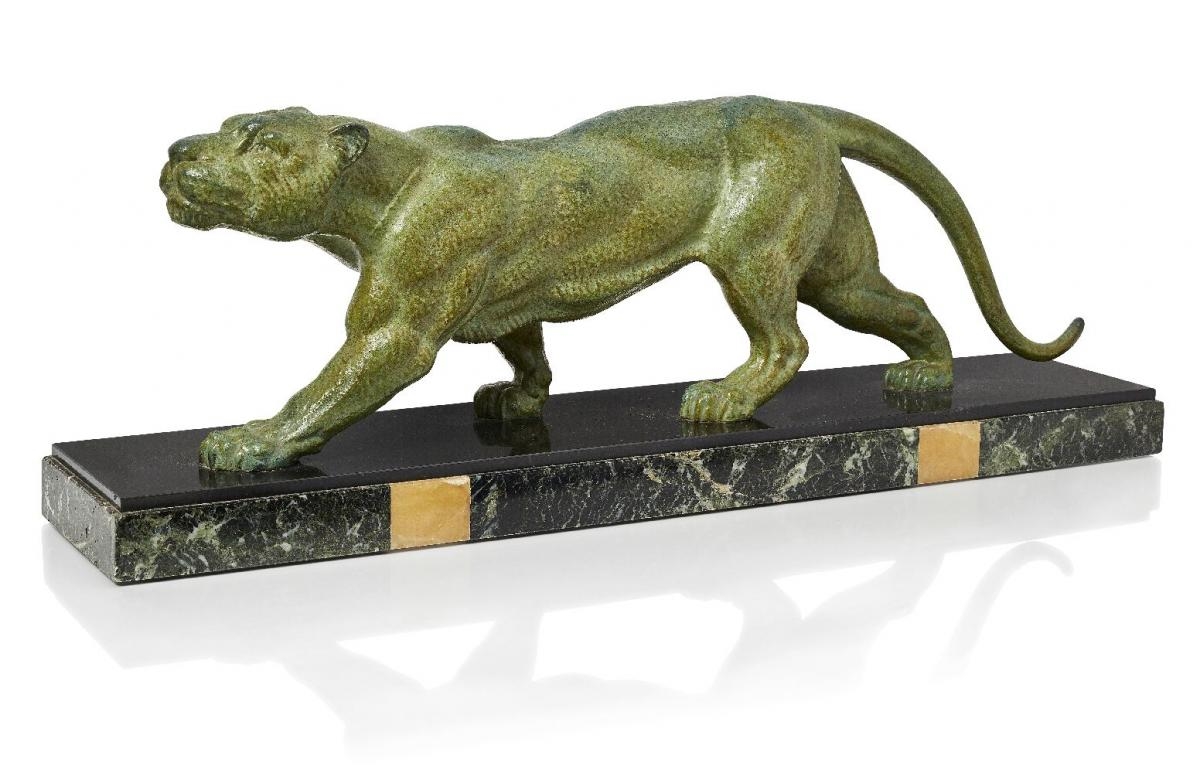 Demétre H. Chiparus | Model of a panther | MutualArt