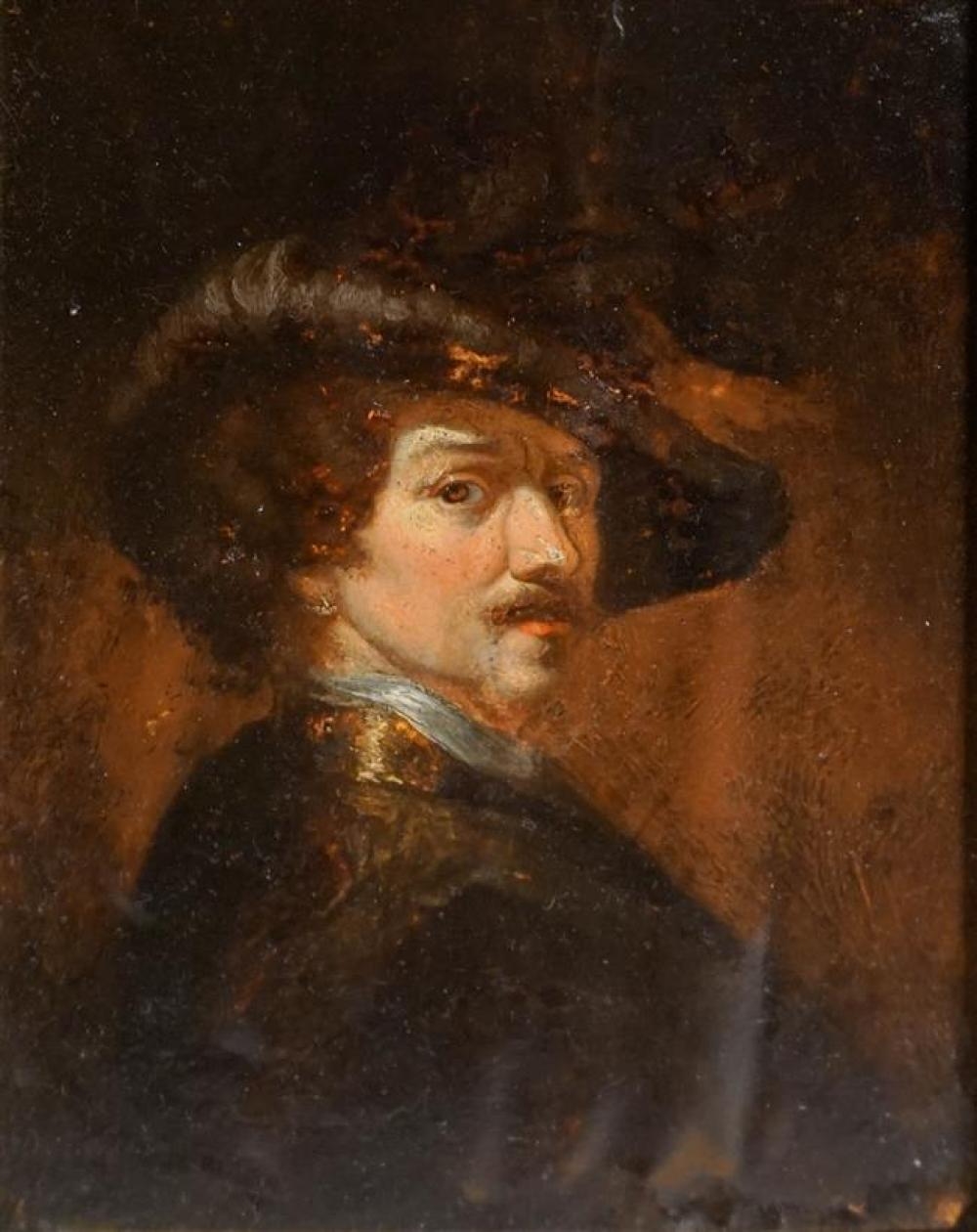 European School, 19th Century | Self-Portrait of Rembrandt | MutualArt
