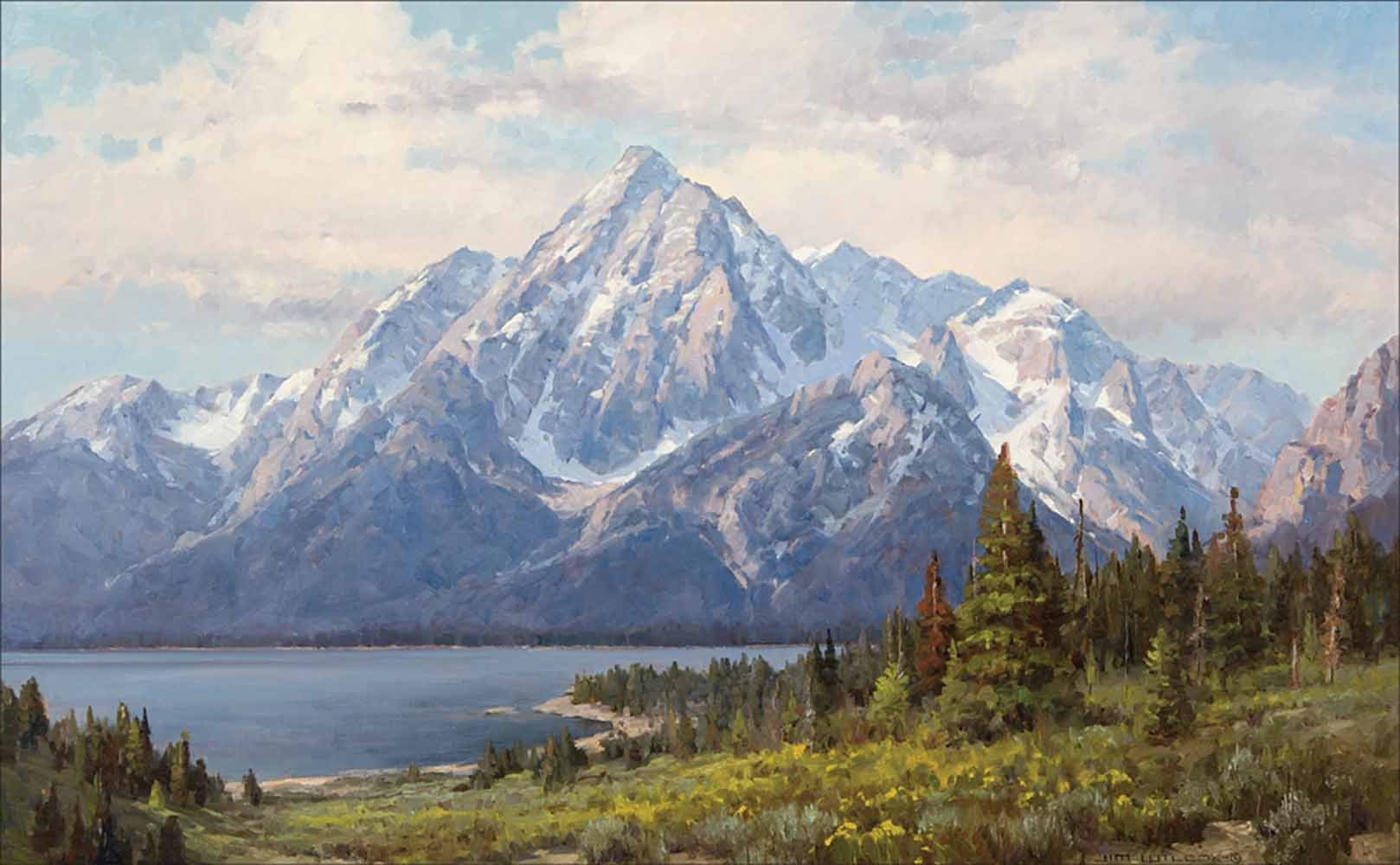 Jim Wilcox | Mount Moran | MutualArt