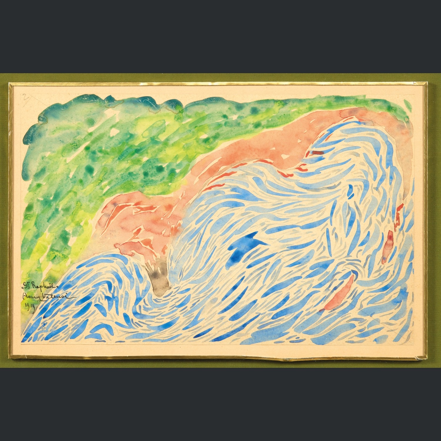 Henry Valensi | Saint-Raphael (1919) | MutualArt