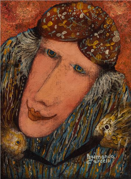 Raimondo Cardelli | Figura con uccelli | MutualArt