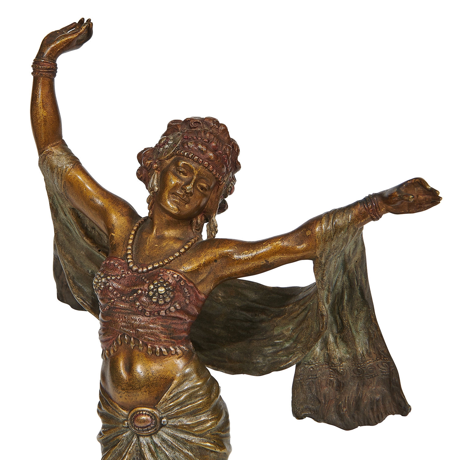 Richard Thuss | belly dancer with rug | MutualArt