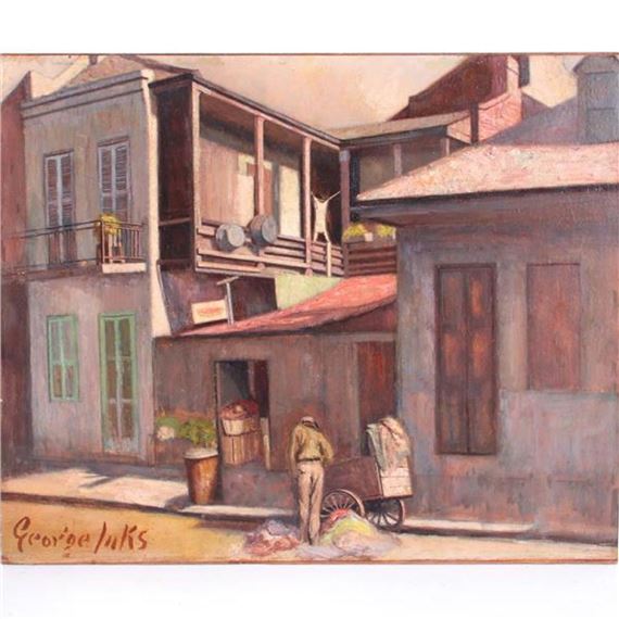 George Luks | 'Hester Street' | MutualArt