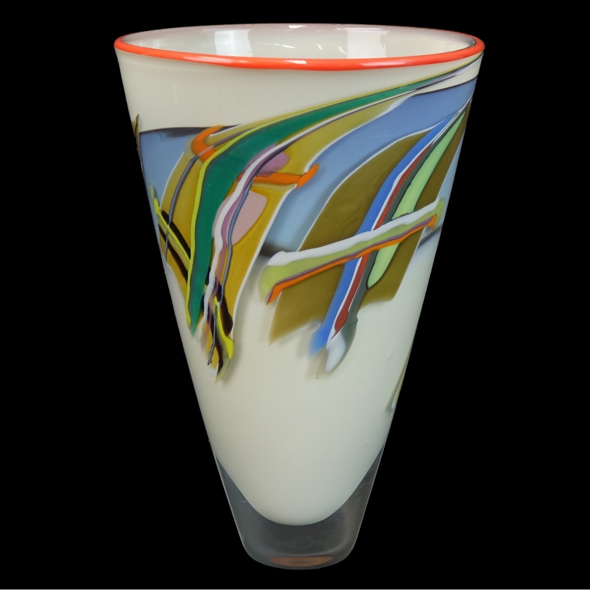 Ricky Bernstein | Encased Glass Vase (1981) | MutualArt