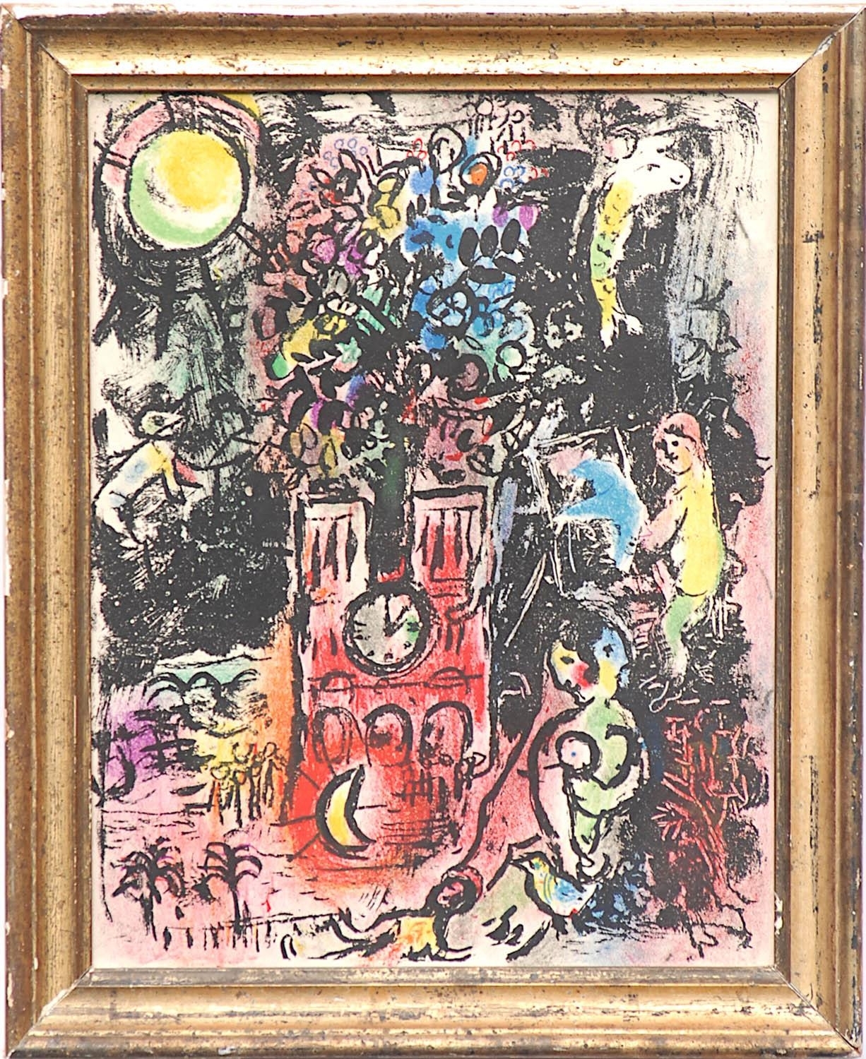 Marc Chagall | The tree of knowledge (1960) | MutualArt