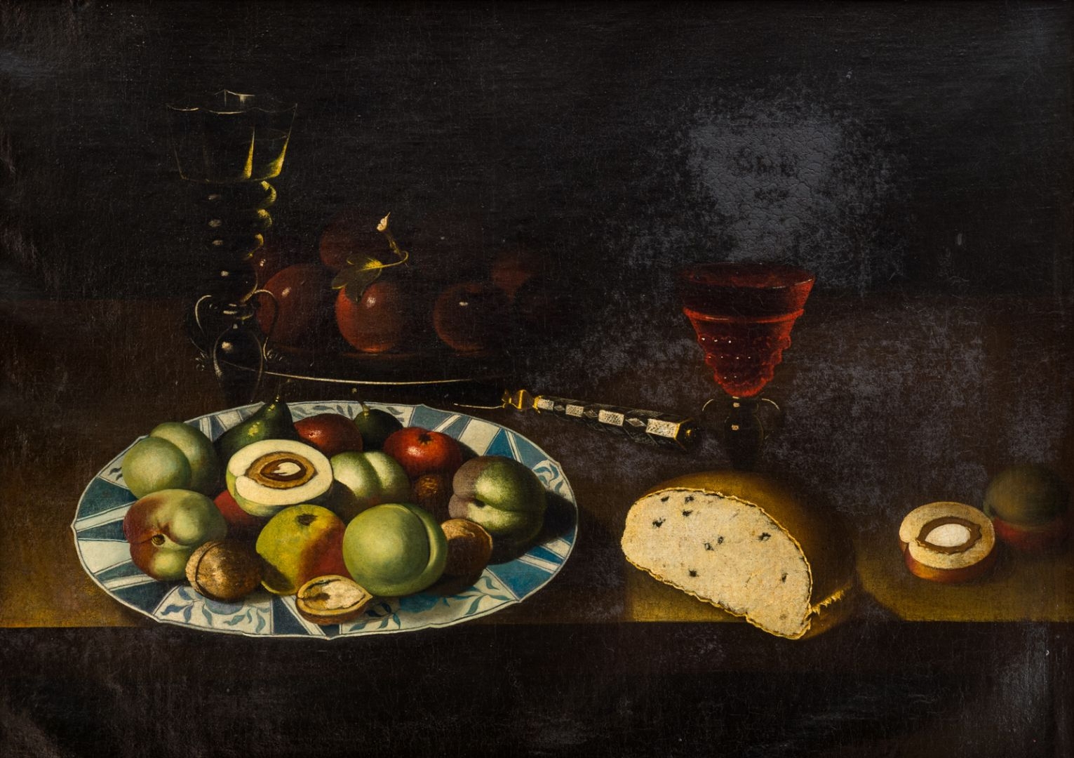 Osias Beert the Elder | Still life with a dish of fruit and bread ...