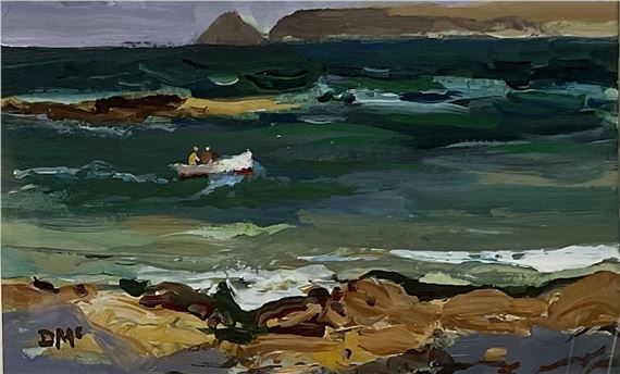 Donald McIntyre | 'Rocks Sennen' Cornwall | MutualArt