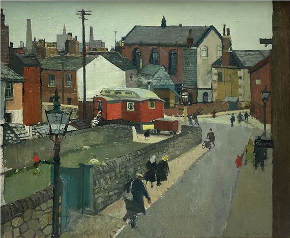 Harry Rutherford | Manchester Street Scene | MutualArt