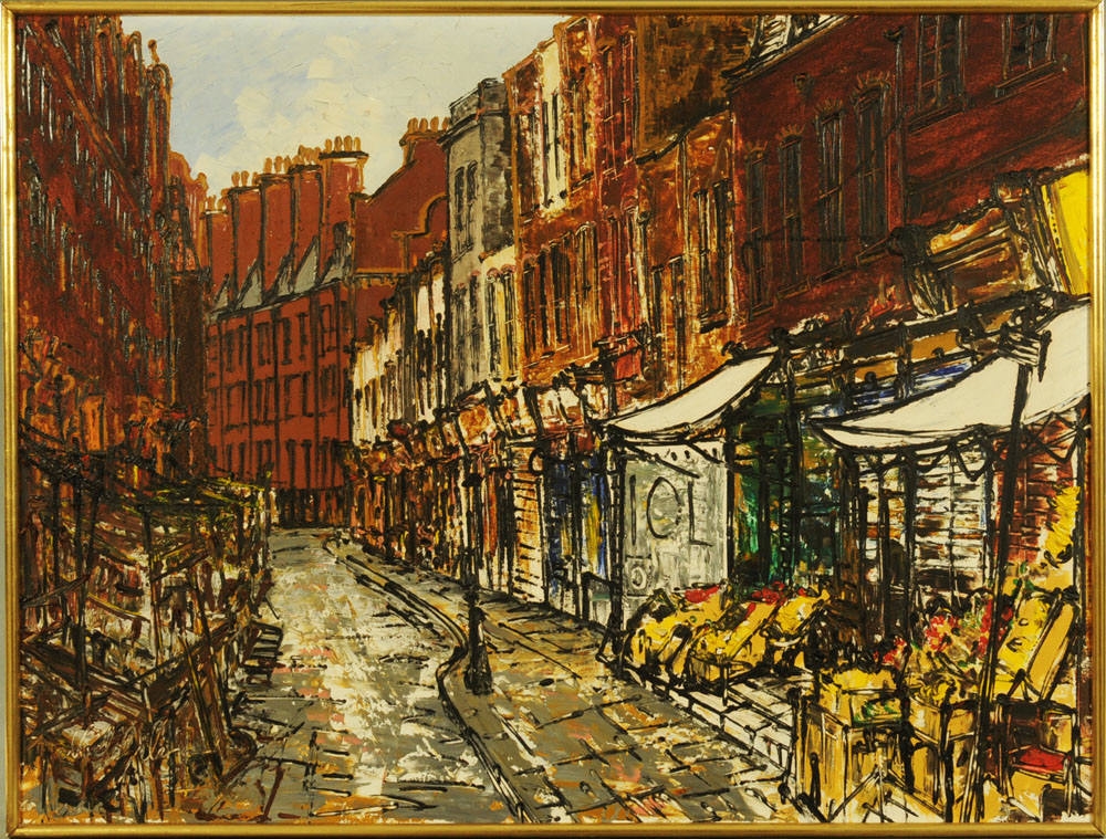 Noël Gibson | London East End Street | MutualArt