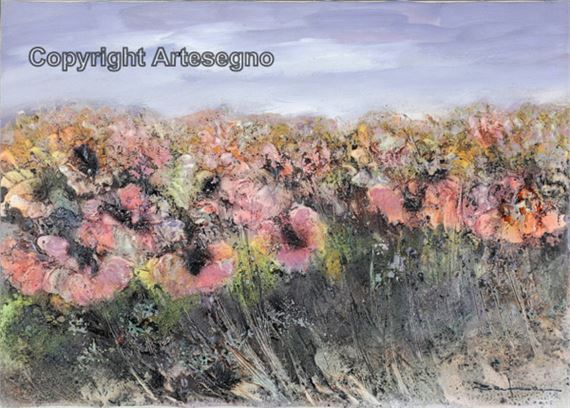 Sergio Serper | Campo di fiori (1986) | MutualArt