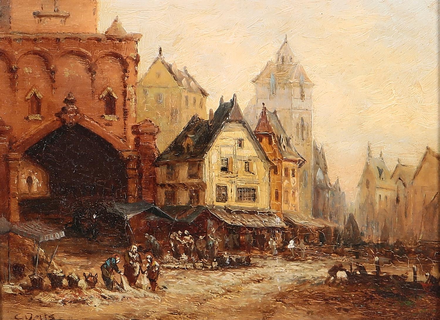 Medieval City Art