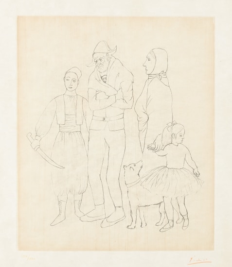 Pablo Picasso | Famille des Saltimbanques (Family of Saltimbanques ...