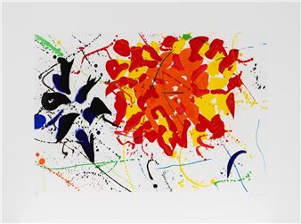 Sam Francis | Senza Titolo (SFE-080) (1992) | MutualArt