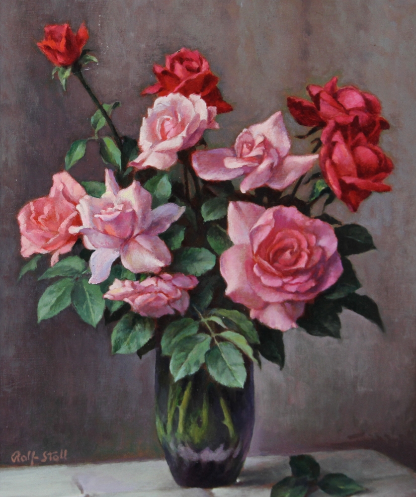 Rolf Stoll | Roses | MutualArt