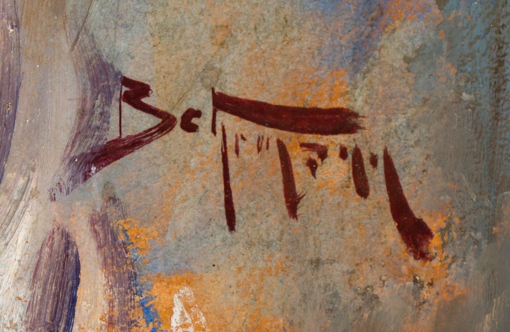 Adolf Behrmann | Self-portrait in arabic costume | MutualArt