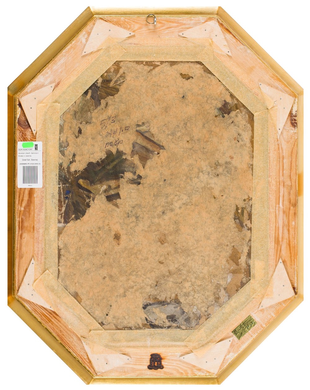 Adolf Behrmann | Orange and sapphire flowers in a vase | MutualArt