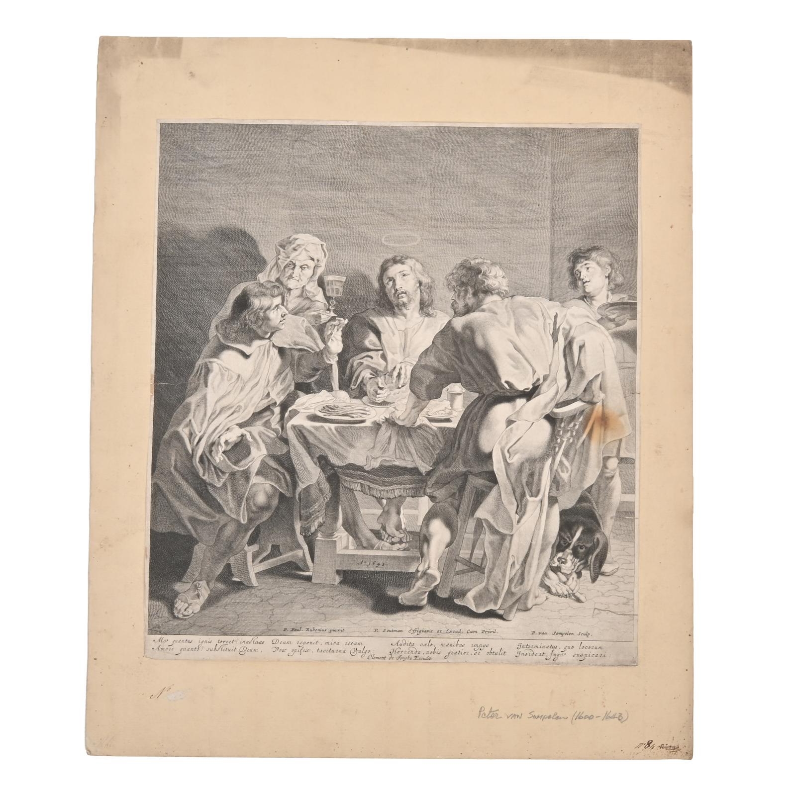 Peter Paul Rubens | The Supper at Emmaus | MutualArt