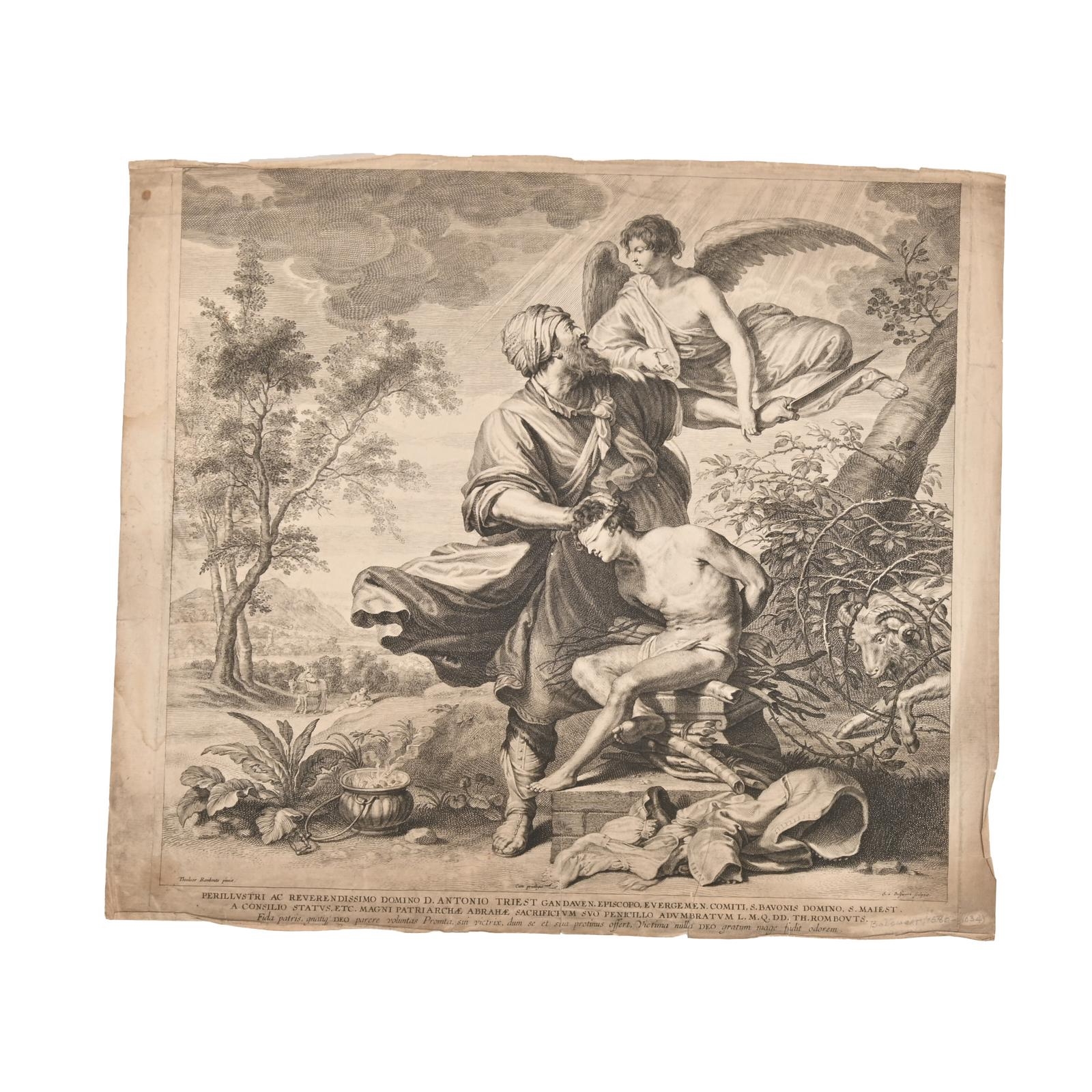 Theodore Rombouts | The Sacrifice of Isaac | MutualArt