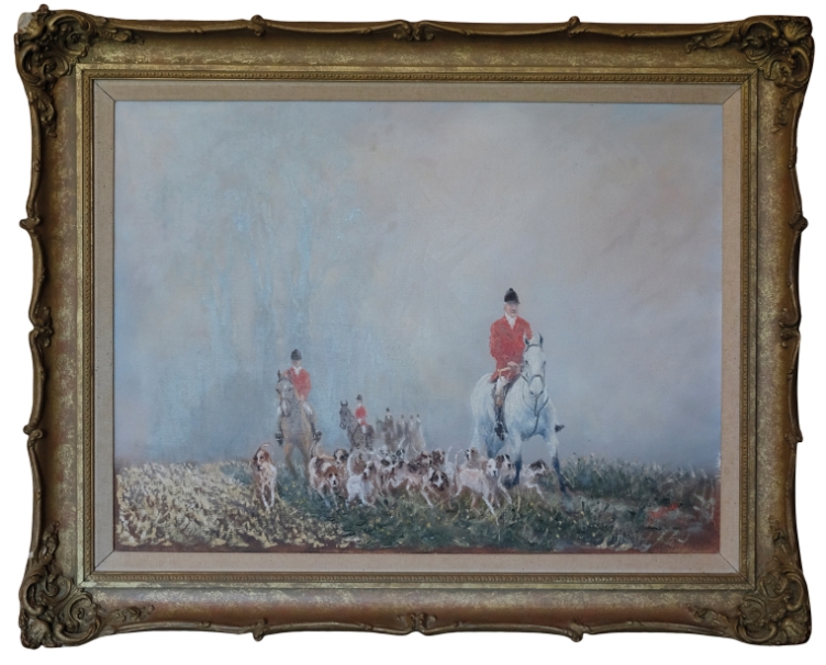 Ken Farrow | A pair of hunting scenes | MutualArt