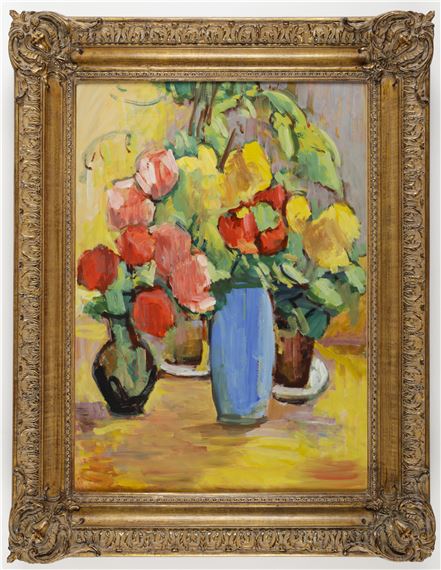 Leon Abramowicz | Blumenstillleben | MutualArt