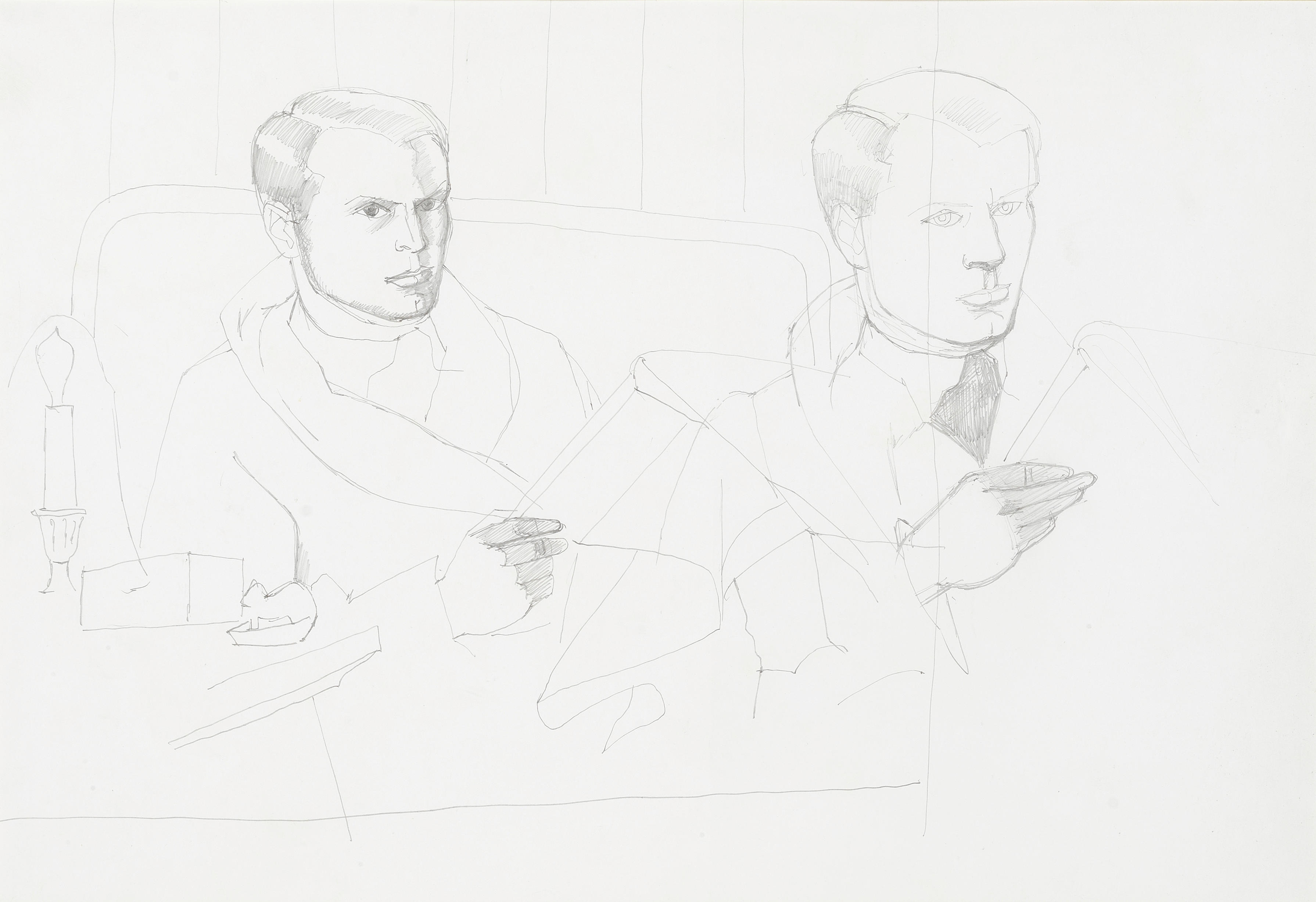 Christopher Wood | Self-portrait | MutualArt