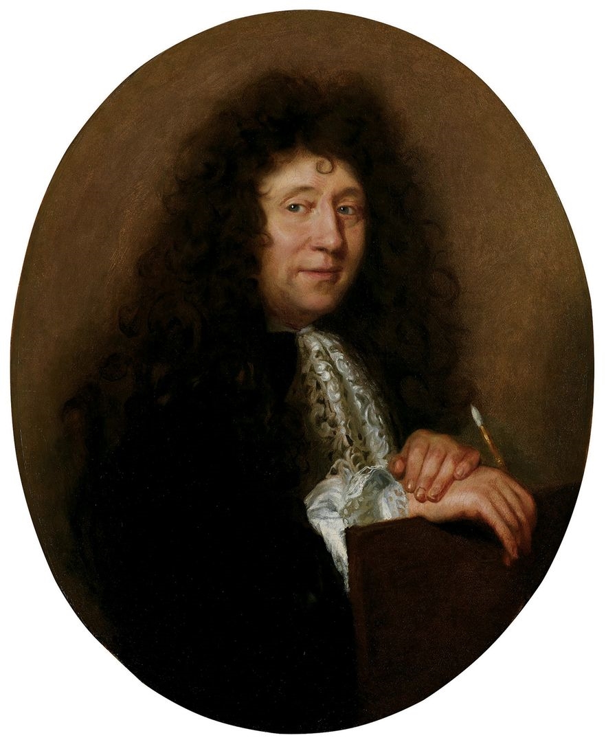 Claude Lefebvre | Portrait d’un peintre, les mains appuyées sur son ...