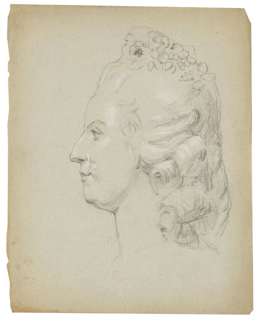 French School, 19th Century | Le Roi Louis XVI et la Reine Marie ...