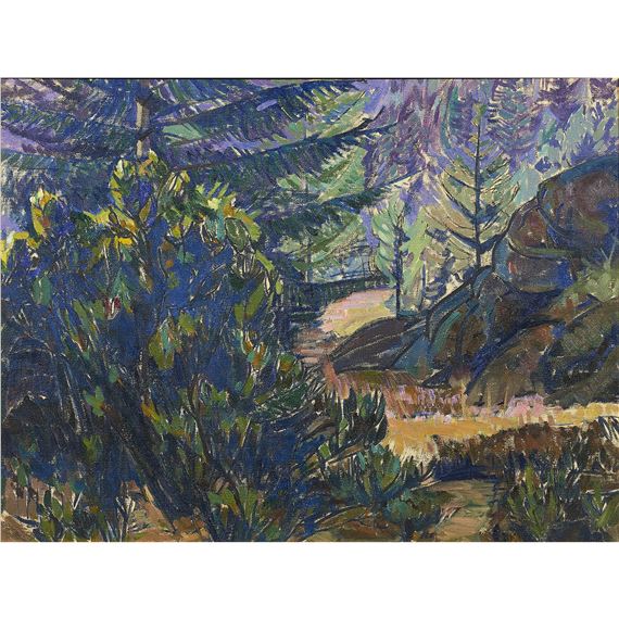 Walter Samuel Sutter | Untitled (Carmel - Big Sur Woods) | MutualArt