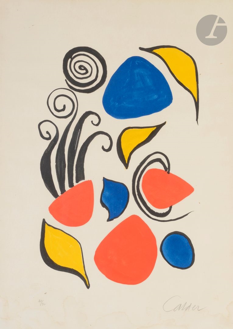 Alexander Calder | Leaves and shell | MutualArt