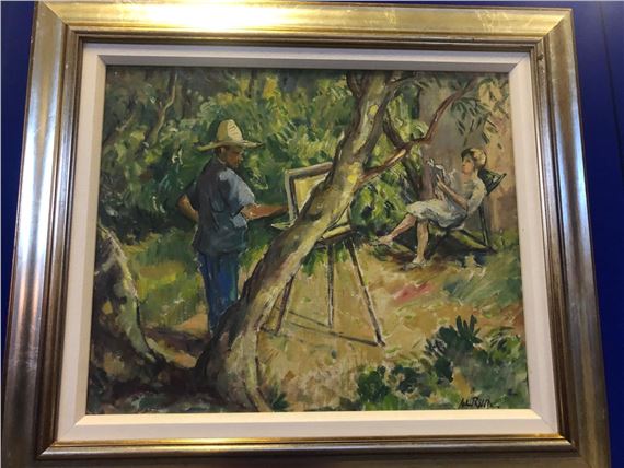 John Riddle | An artist at work | MutualArt