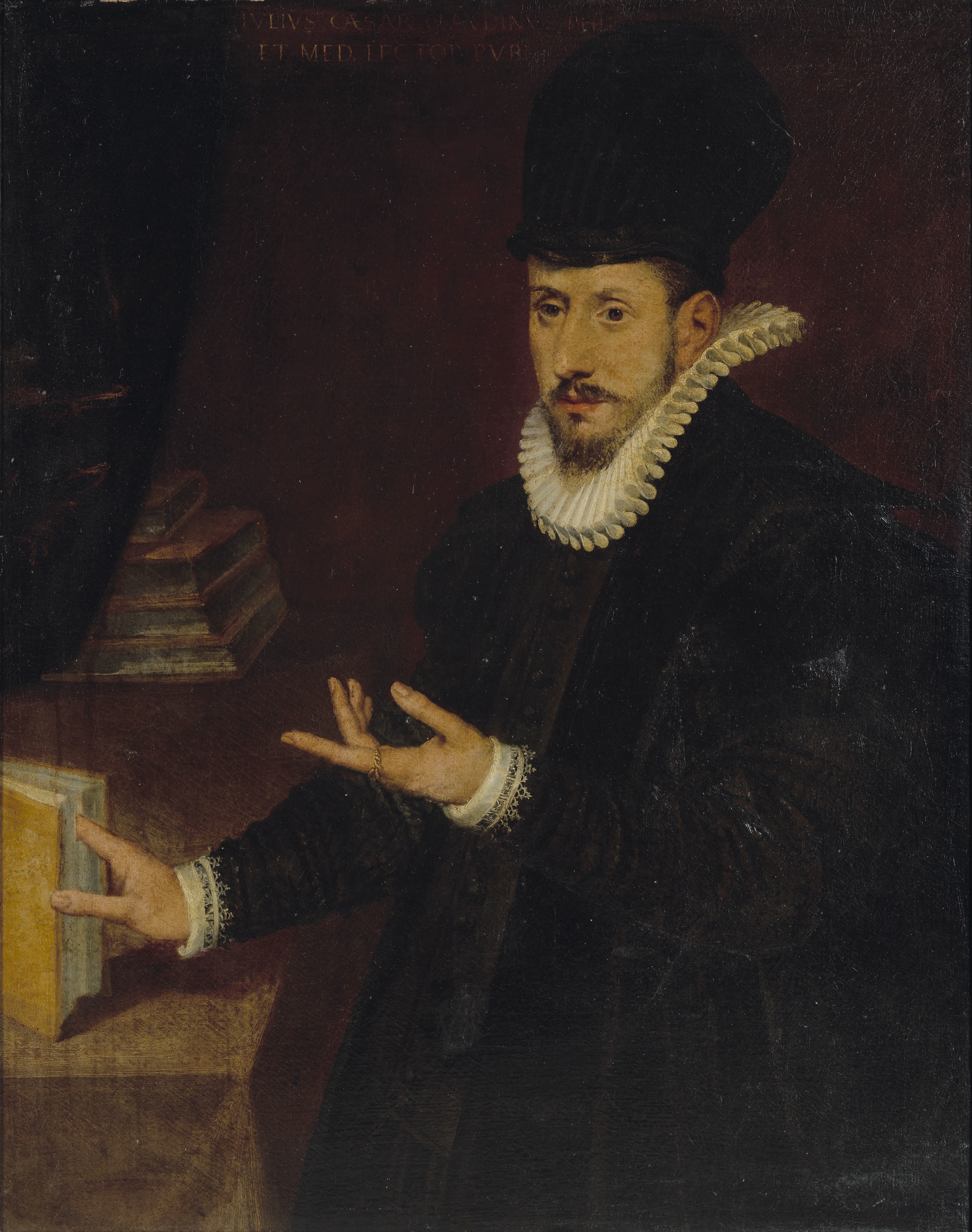 Bartolomeo Passarotti | Portrait of a scholar, three-quarter-length ...