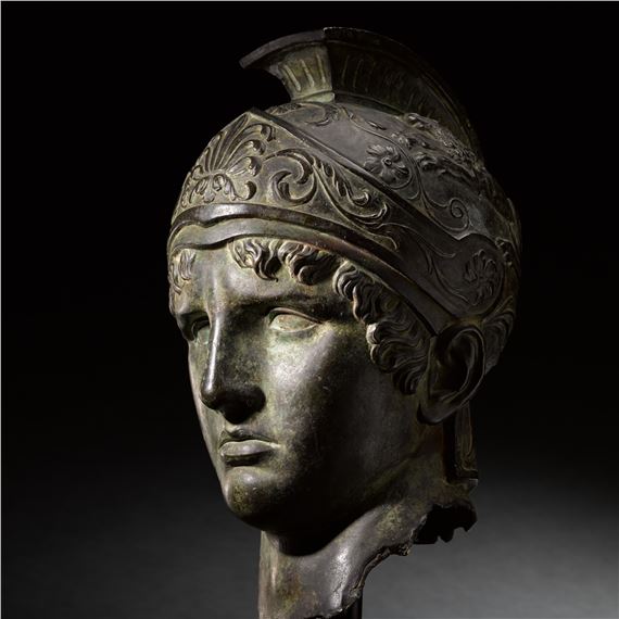 Italian School, 19thCentury | Head of Ares (19th Century) | MutualArt