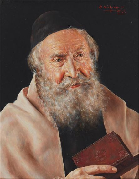 Otto Eichinger | Portrait of a Rabbi | MutualArt