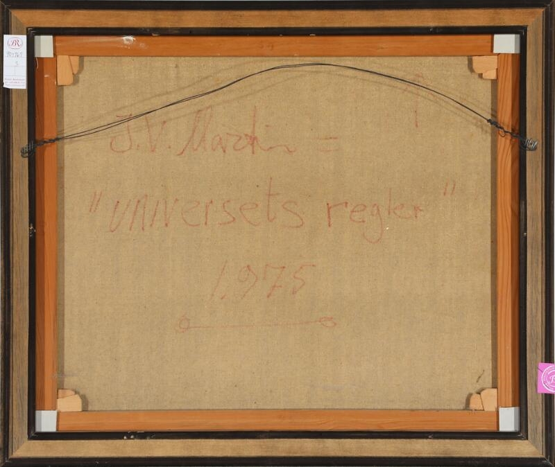 J. V. Martin | Universets regler | MutualArt