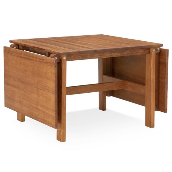 Bernt Petersen | Table of pinewood with flip down leaves | MutualArt