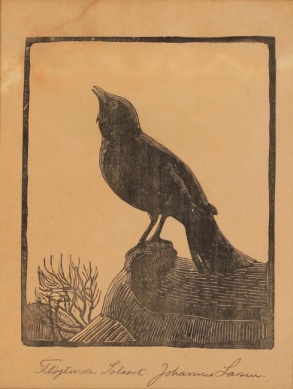 Johannes Larsen | Three depictions of birds | MutualArt