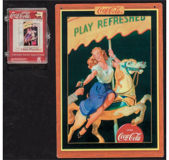 Gil Elvgren | Play Refreshed Original Coca Cola Poster (1946) | MutualArt