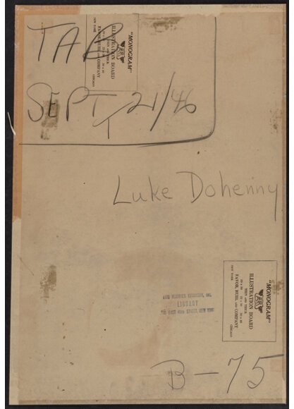 Luke Doheny | End of Summer, TAB interior illustration (1946) | MutualArt