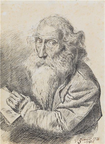 Vincenzo Gemito | Self-Portrait (1921) | MutualArt