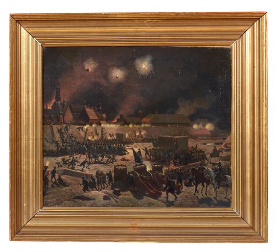 Frederik Christian Lund | The Battle of Copenhagen (1880) | MutualArt
