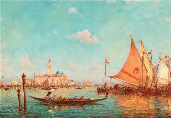 Alfredo Caldini | Venice, the Grand Canal | MutualArt