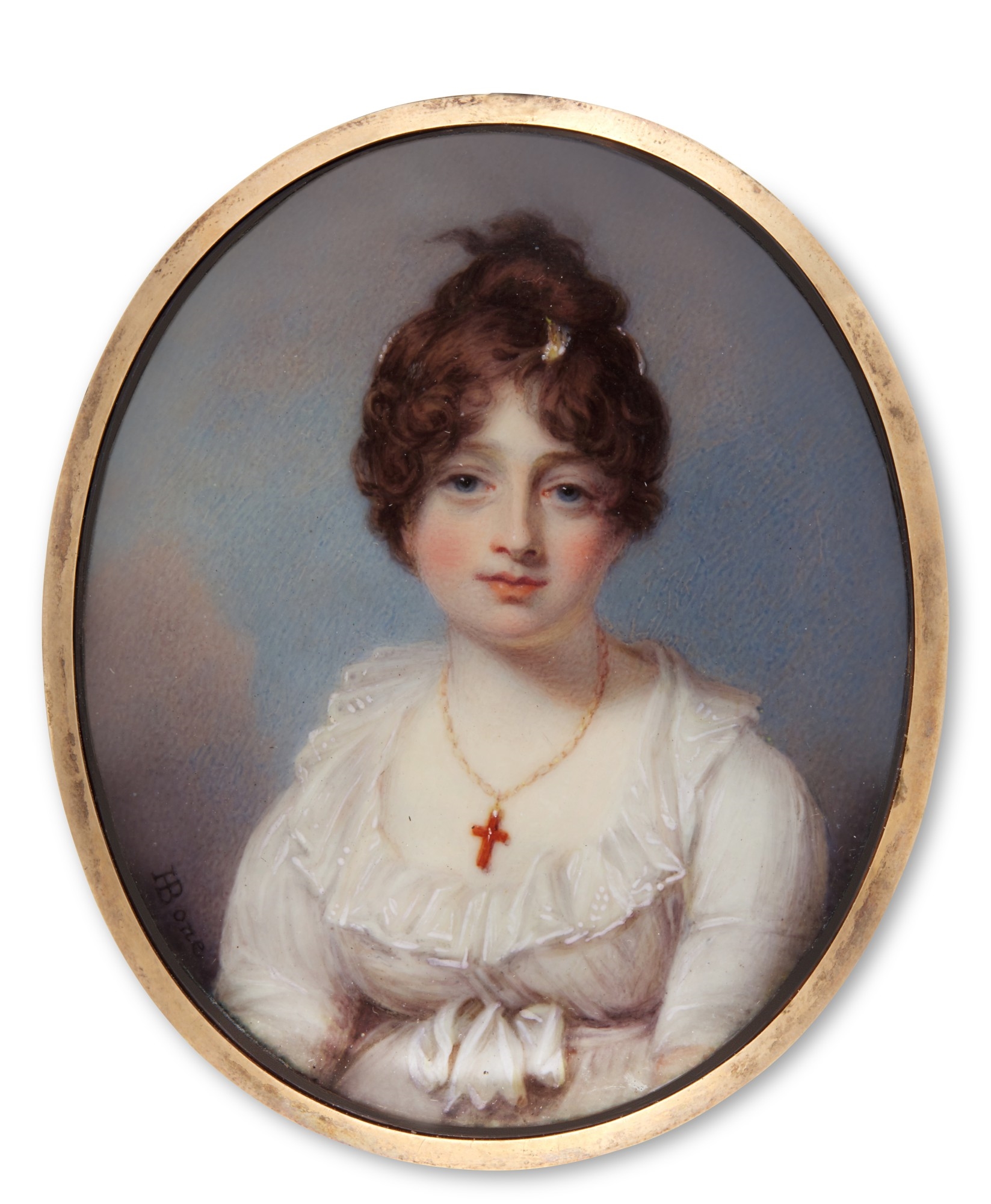 Henry Bone | Portrait of a girl, traditionally identified as Princess ...