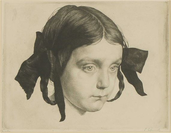 Sigmund Lipinsky | Portrait of Eva Lipinsky | MutualArt